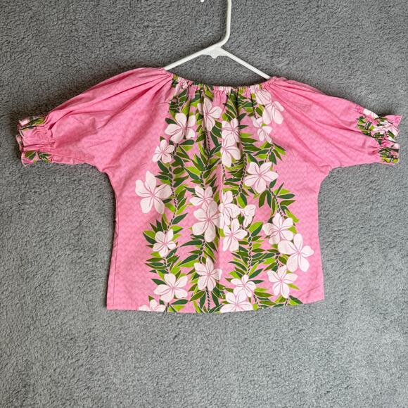 Unbranded | Shirts & Tops | Hula Hawaiian Top Girls One Size Pink ...